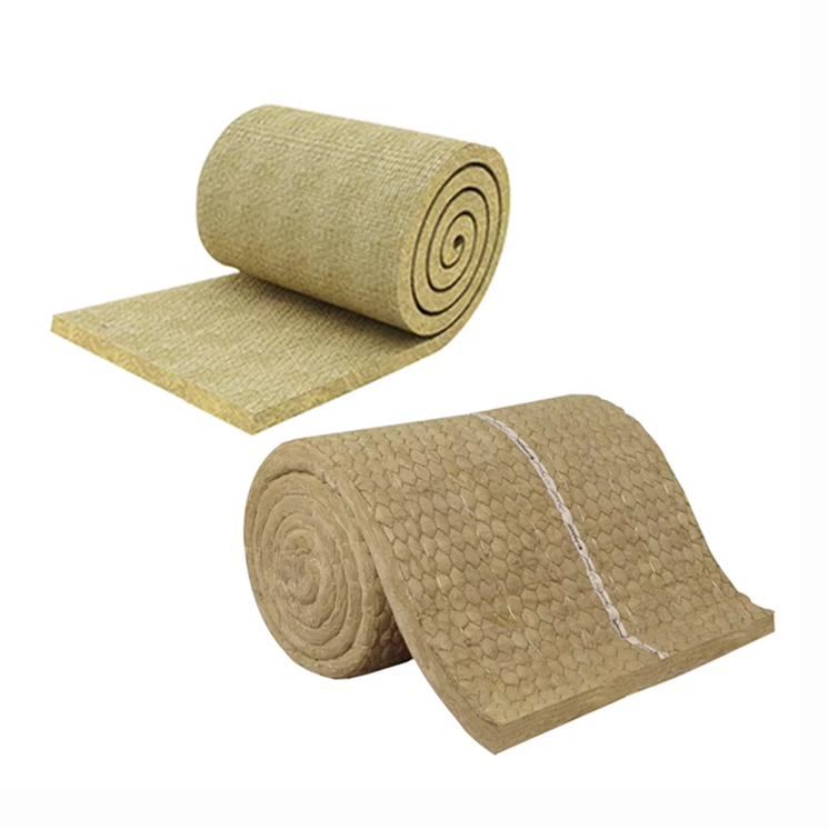 Rockwool Blanket with Wire mesh - Rockwool Oman